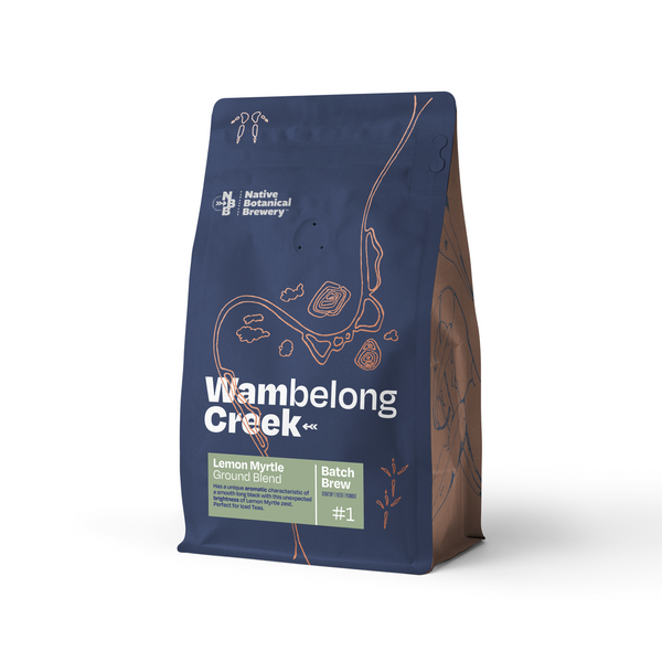 Lemon Myrtle Grounded Blend – Native Botanical Brewery